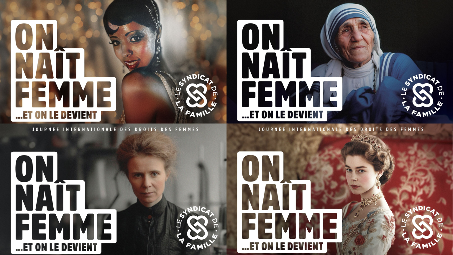 Journée de la femme 2024 : Le Syndicat de la Famille célèbre la femme et affiche le slogan… - Le ...
